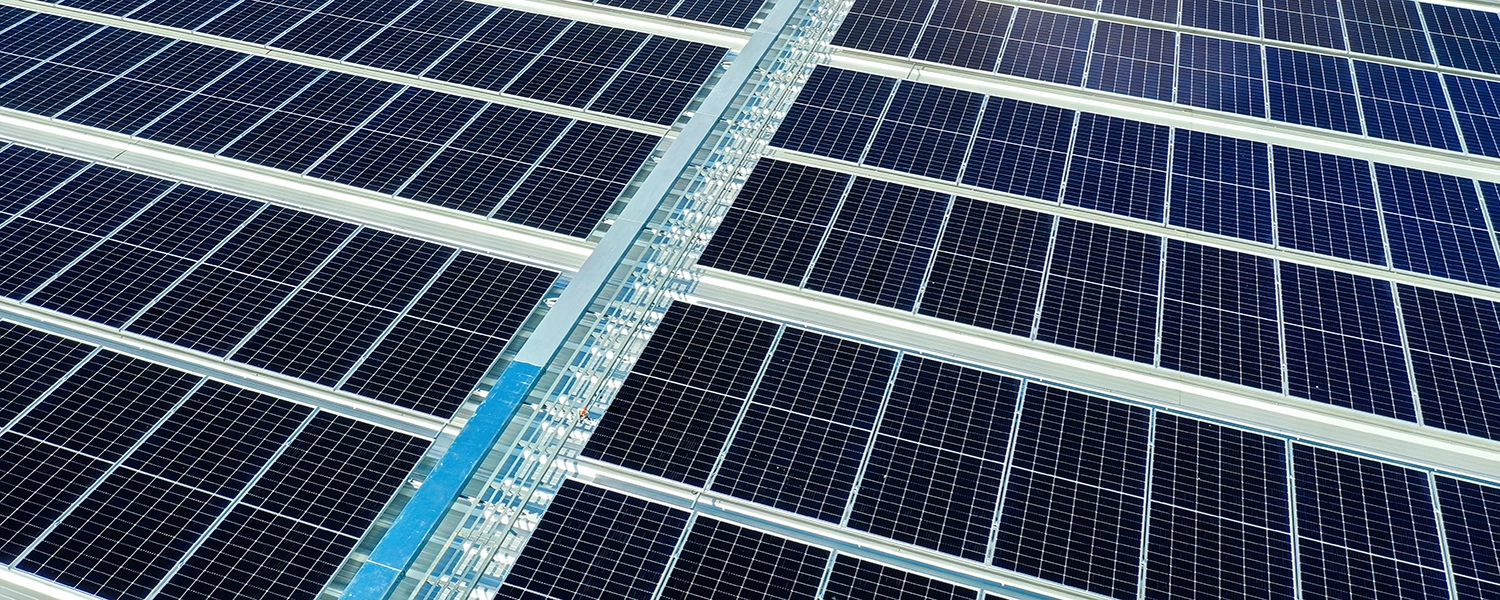 Vertical solar panels (Medway) | MidKent College